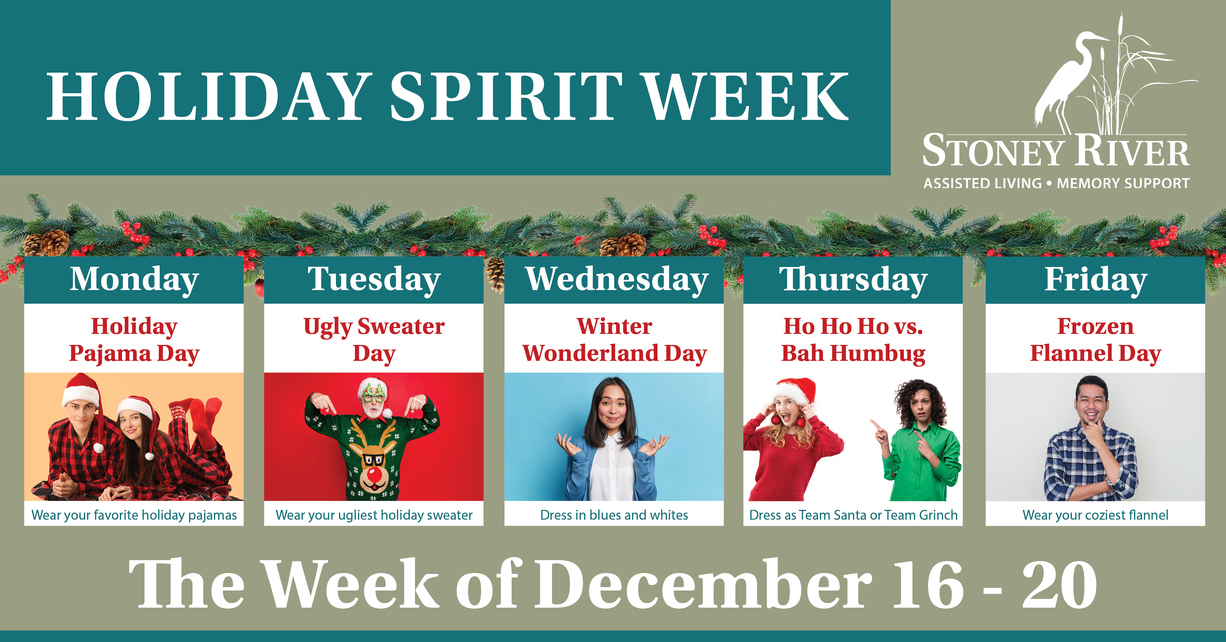 HOLIDAY SPIRIT WEEK - Stoney River Senior Living