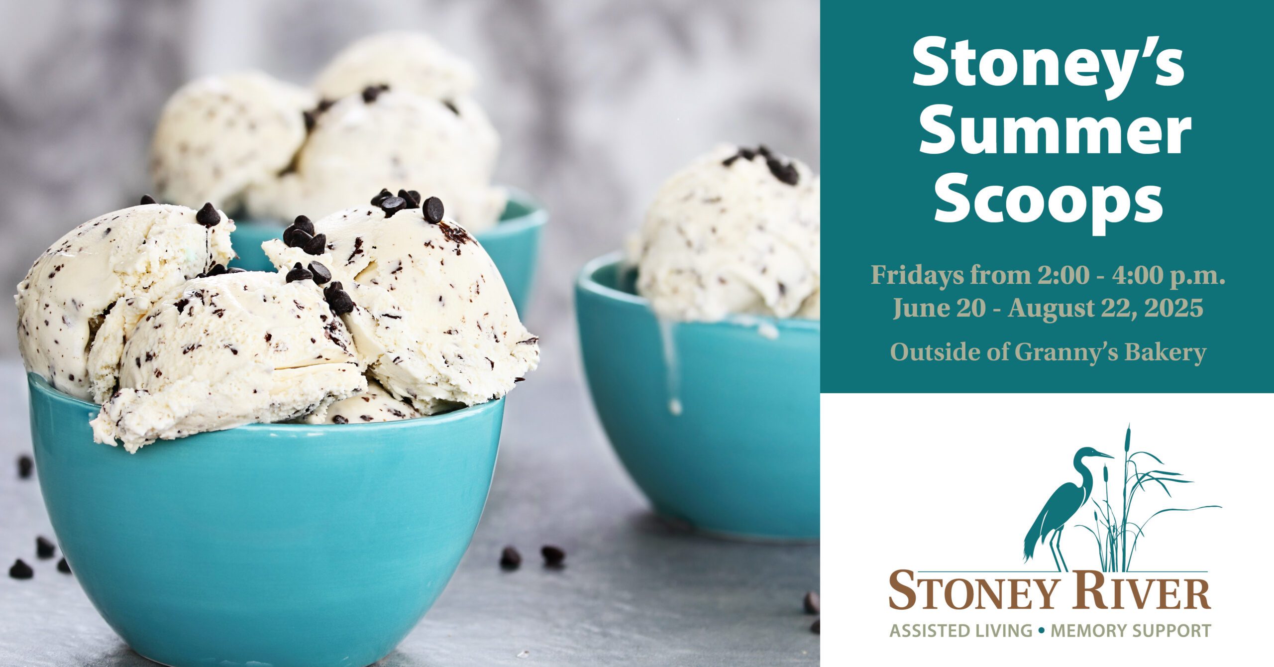 Stoney’s Summer Scoops - Stoney River Senior Living